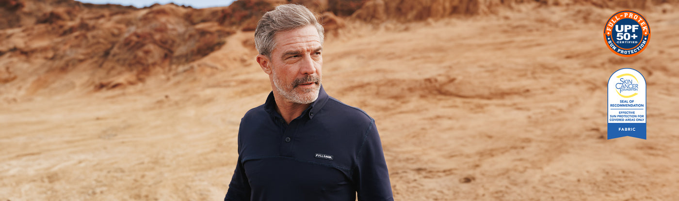 Playeras Polo para Hombre con Protección Solar – Fullsand Tienda Online
