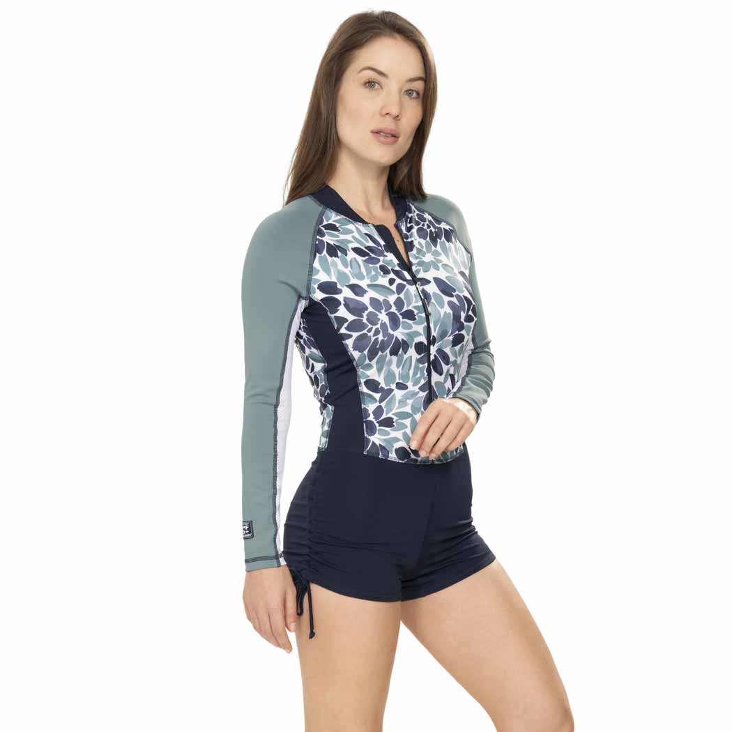 FULLSAND Full-Bodyswim Traje De Baño Manga Larga Mujer Con Protección ...